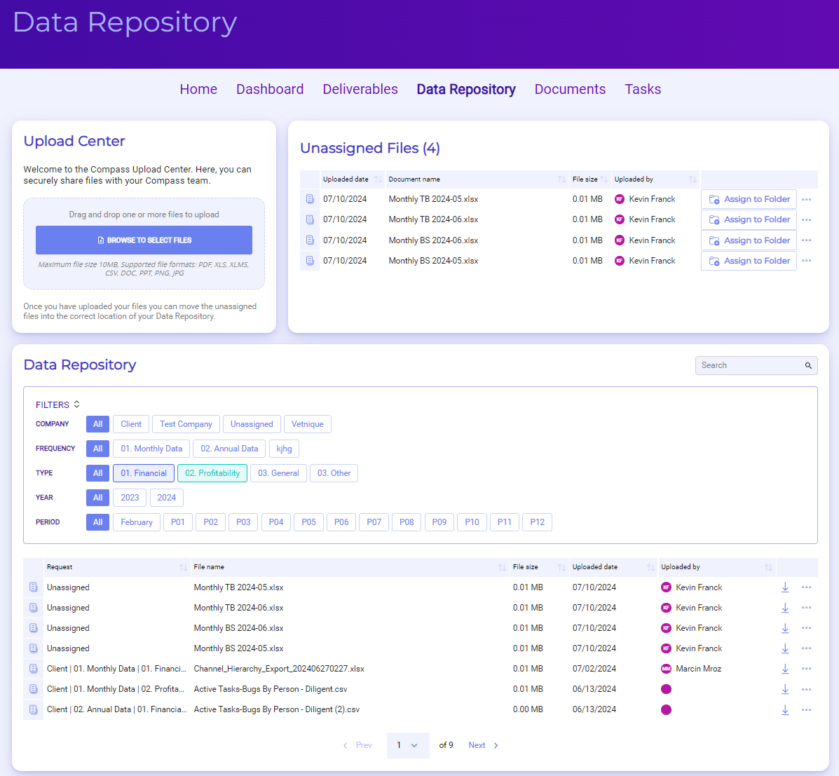 Overview of the Compass Data Repository – EBM Compass